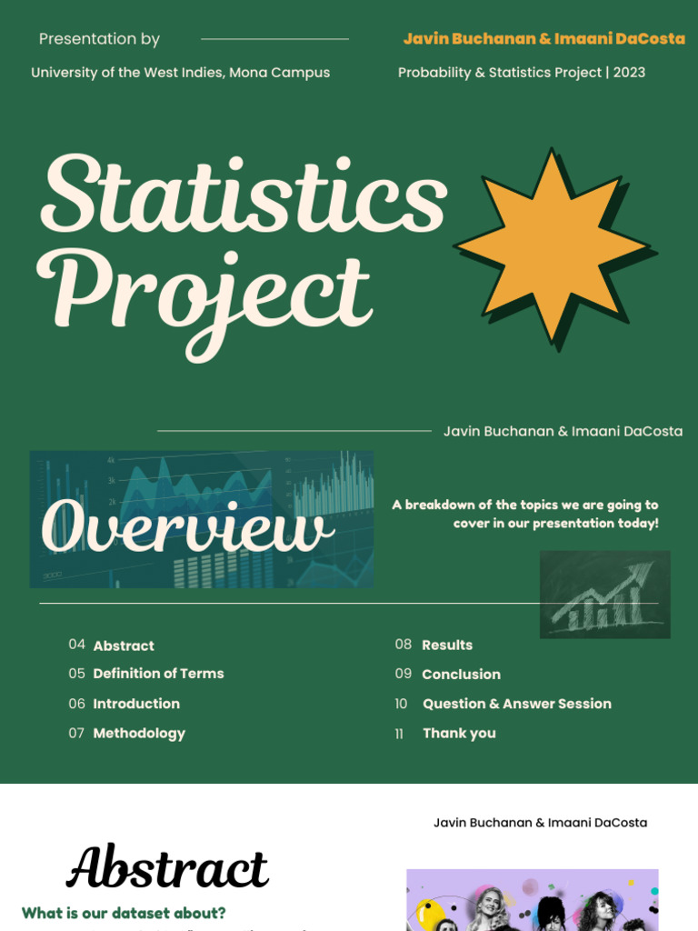 Stats Presentation | PDF | Statistics | Normal Distribution