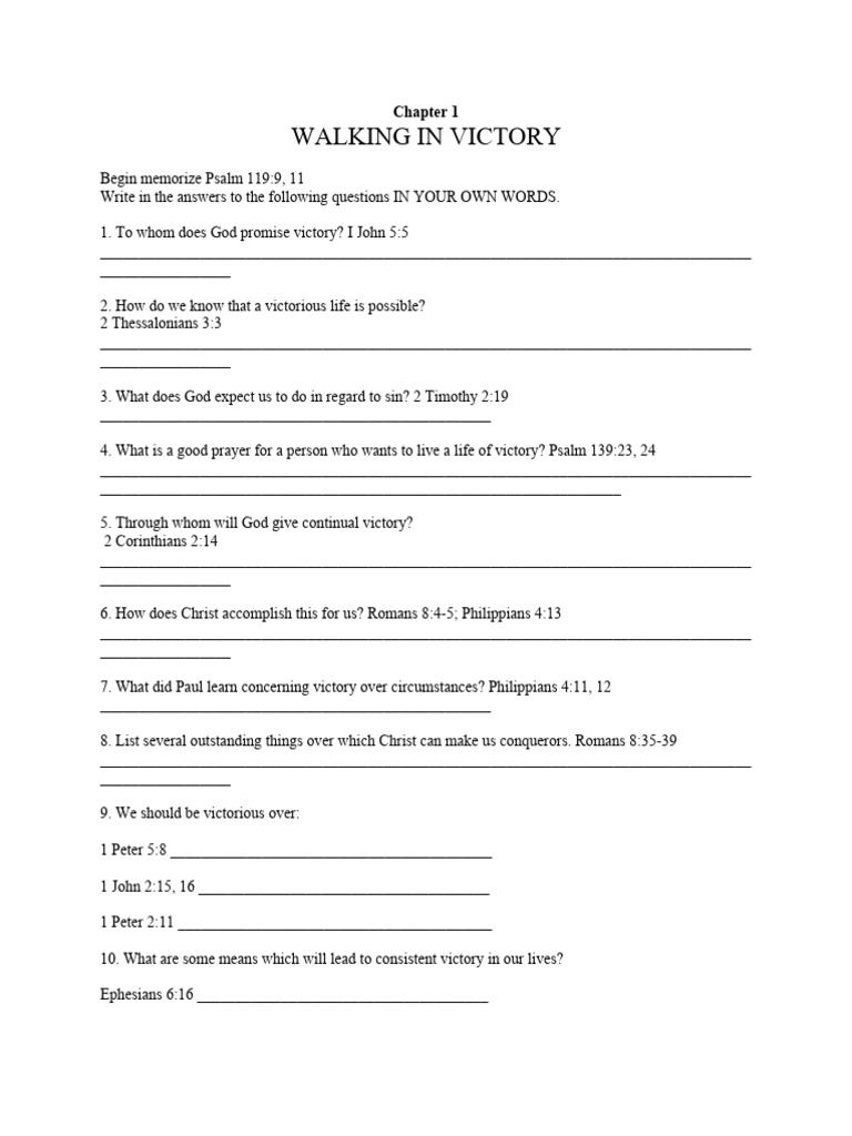 Lesson Christian Living | PDF | Epistle To The Romans | Jesus