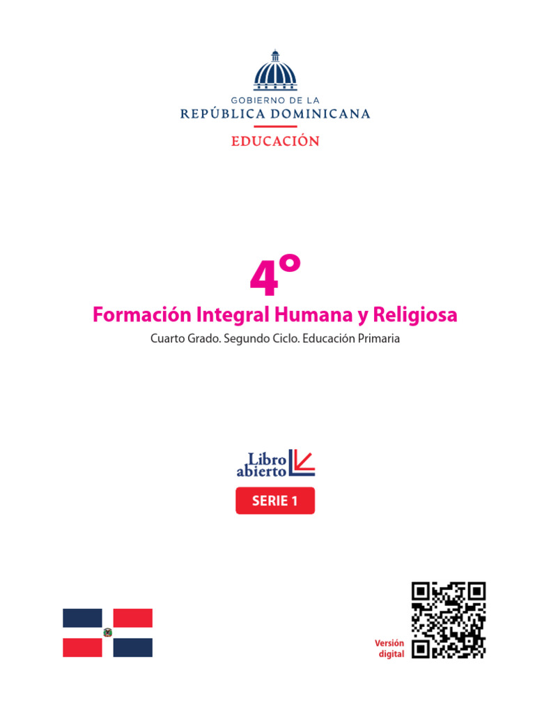 Formación Integral Humana y Religiosa 4° Primaria (Libro Abierto) | PDF ...