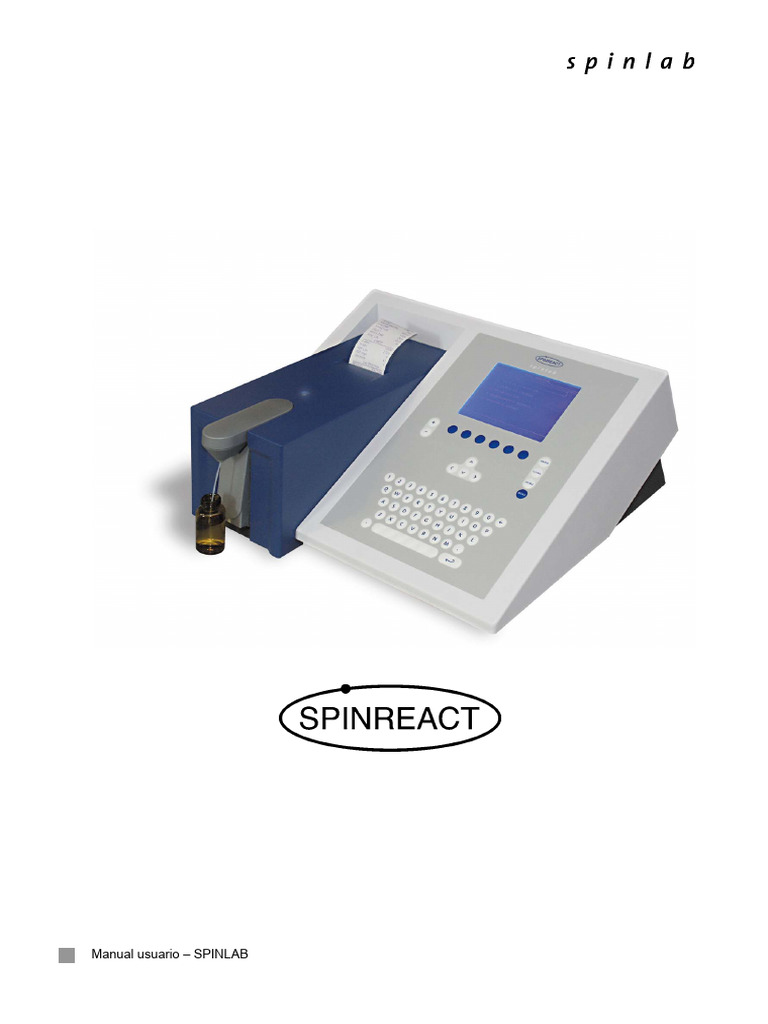 Manual de Usuario Spinlab | PDF | Informática | Tecnología