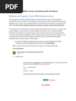 AWS Academy Learner Lab - Student Guide v0.2 | PDF | Internet ...