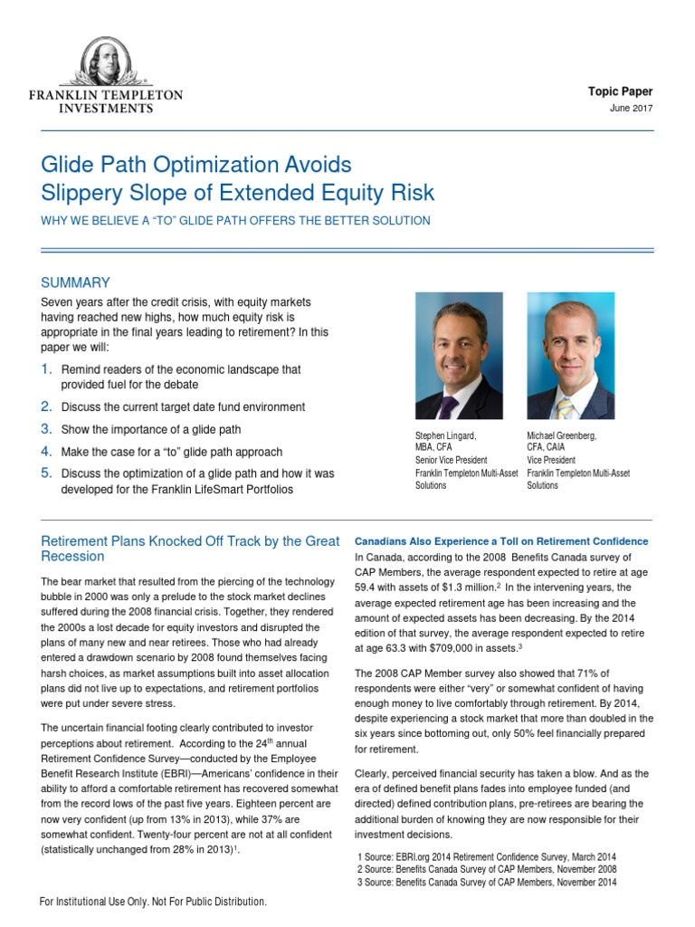 Glide Path Optimization | PDF | Investment Fund | Asset Allocation