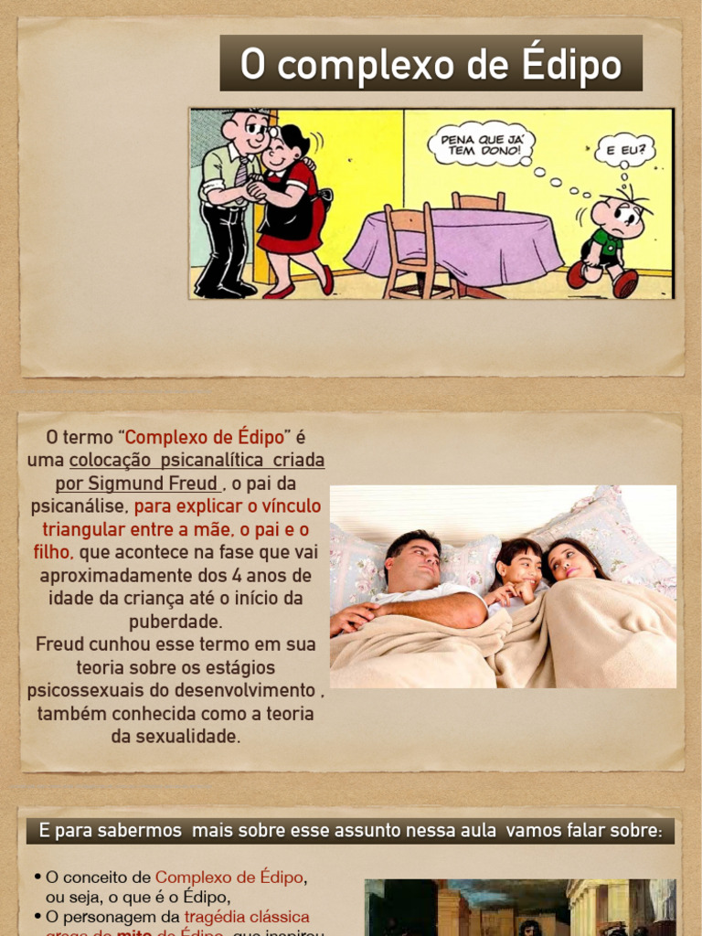 aula-6-o-complexo-de-edipo | PDF | Édipo | Complexo de Édipo
