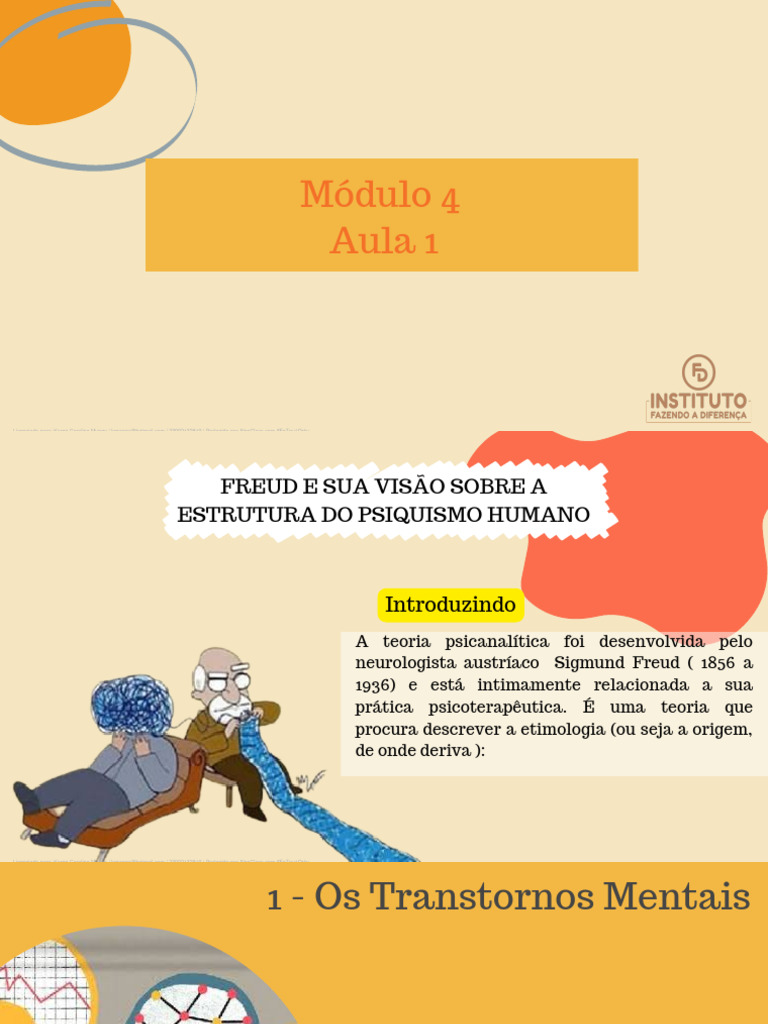 Estrutura do Psiquismo Humano em Freud | PDF | Psicanálise | Sigmund Freud