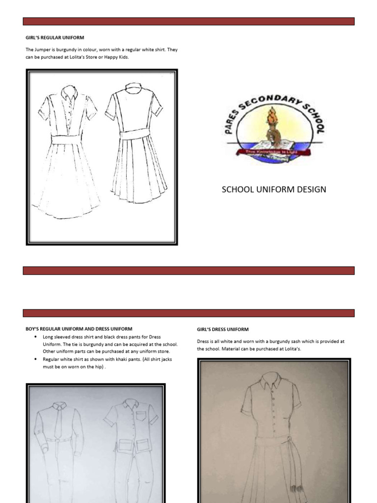 School Uniform Design | PDF
