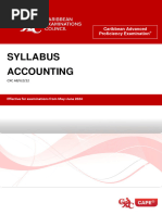 CAPE Management of Business Syllabus | PDF | Leadership | Corporate ...