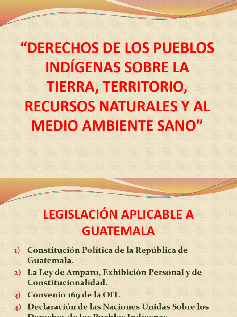 DERECHOS DE LOS PUEBLOS INDIGENAS SOBRE LA TIERRA Revisado | Descargar gratis PDF | Propiedad ...