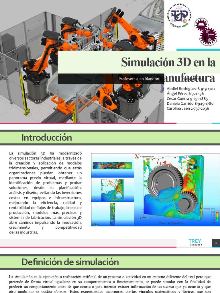 Simulación 3D en La Manufactura-2 | PDF | Impresión 3d | modelado 3D