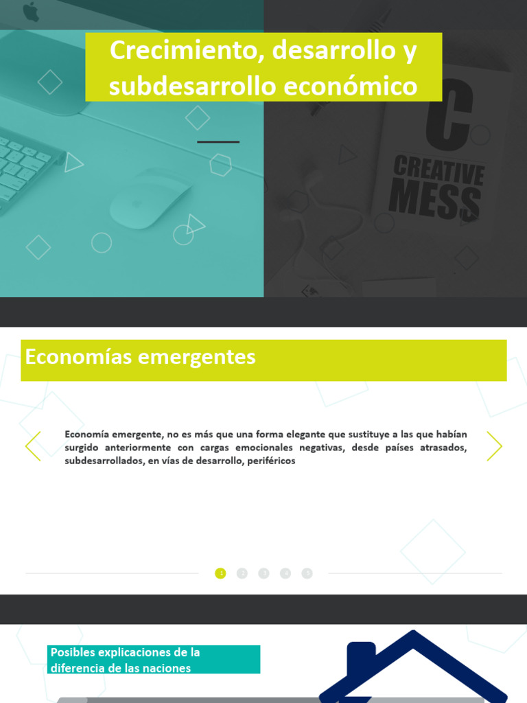 Crecimiento, Desarrollo y Subdesarrollo Económico | PDF | Producto Interno Bruto | Crecimiento ...