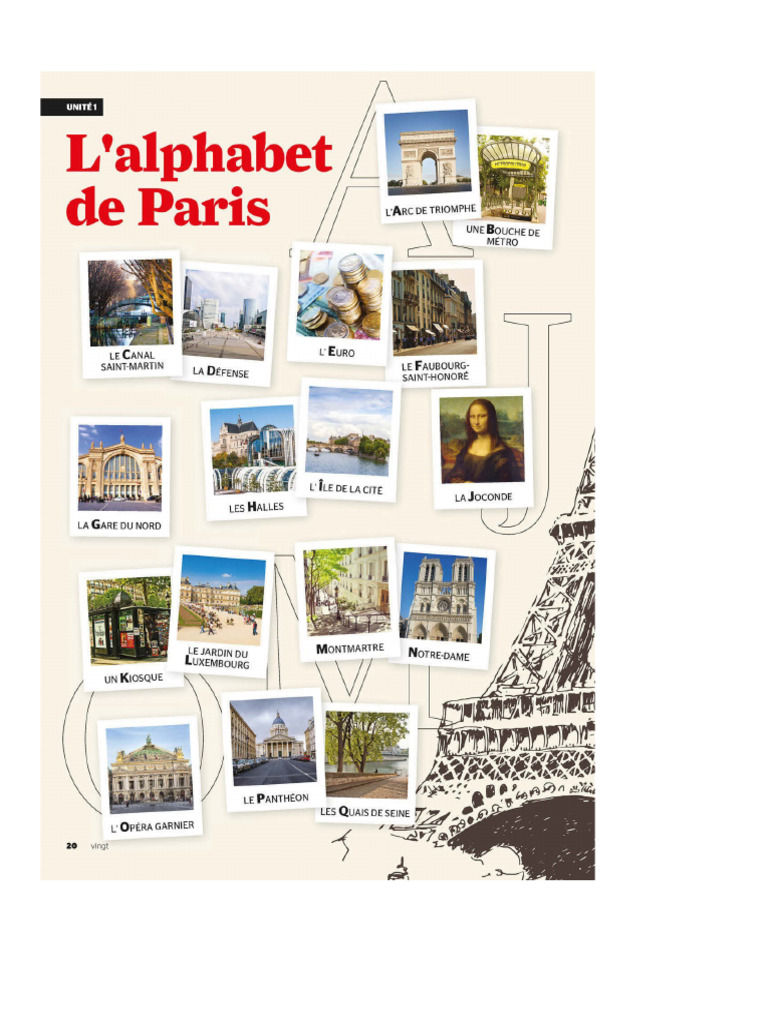 L'alphabet de Paris A | PDF