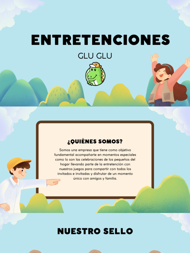 Catálogo Entretenciones Glu Glu | PDF | Deportes | Equipo deportivo