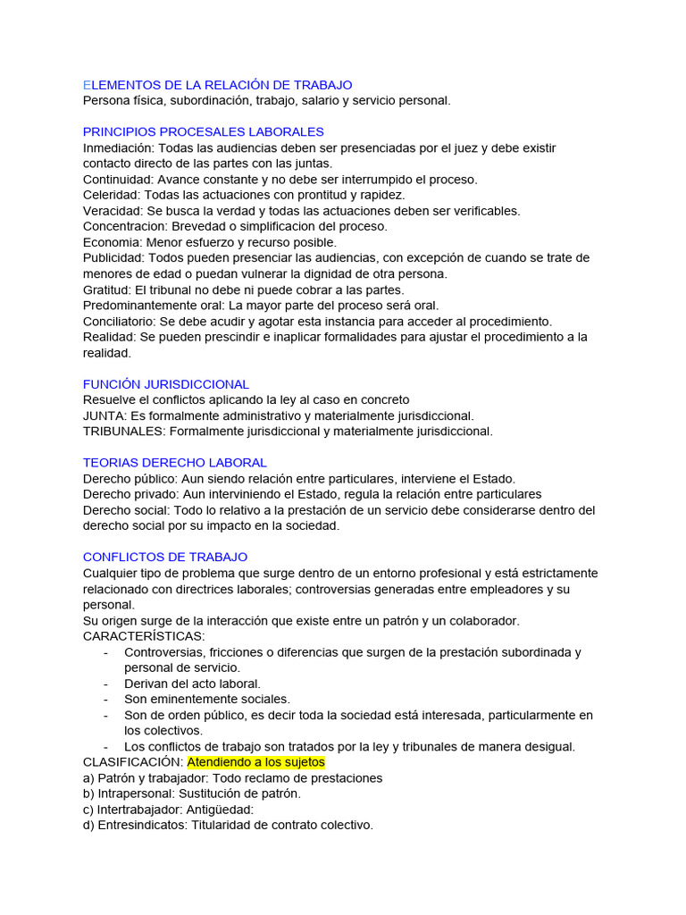 Guia Procesal Laboral | PDF | Derecho laboral | Ley procesal