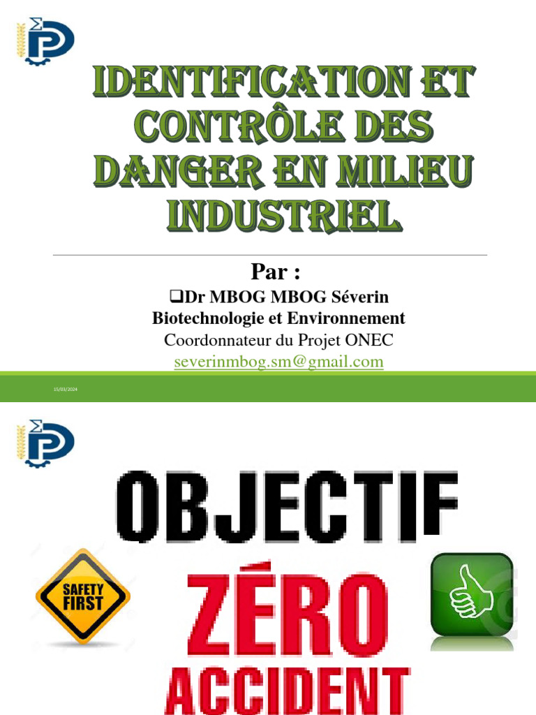 Identification Des Dangers Et Risques en Milieu Industriel - 5 | PDF ...
