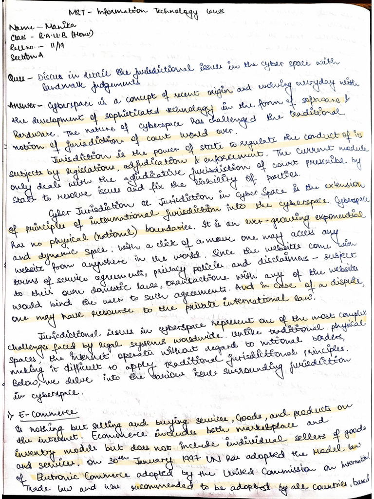 Information Technology MST | PDF