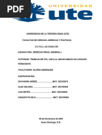Formulario Mesa Centralizada Judicial | PDF