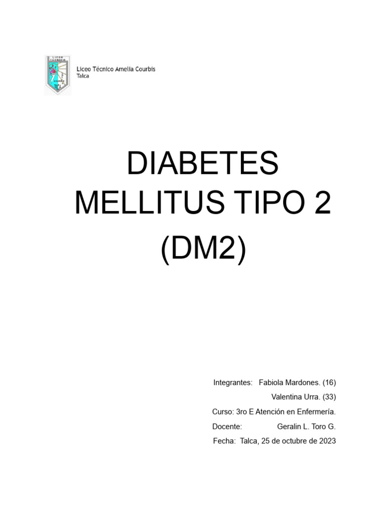 Diabetes Mellitus Tipo 2 Pdf Diabetes Obesidad