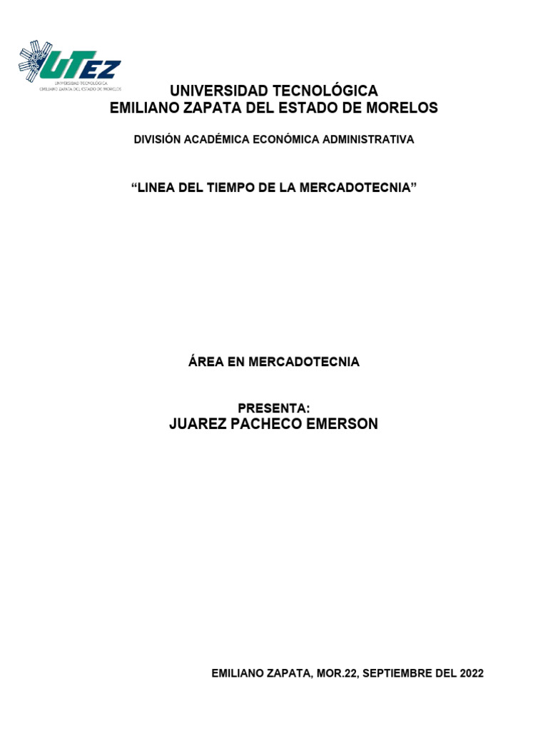 Linea de Tiempo Merca | PDF | Marketing | Medios de comunicación en masa