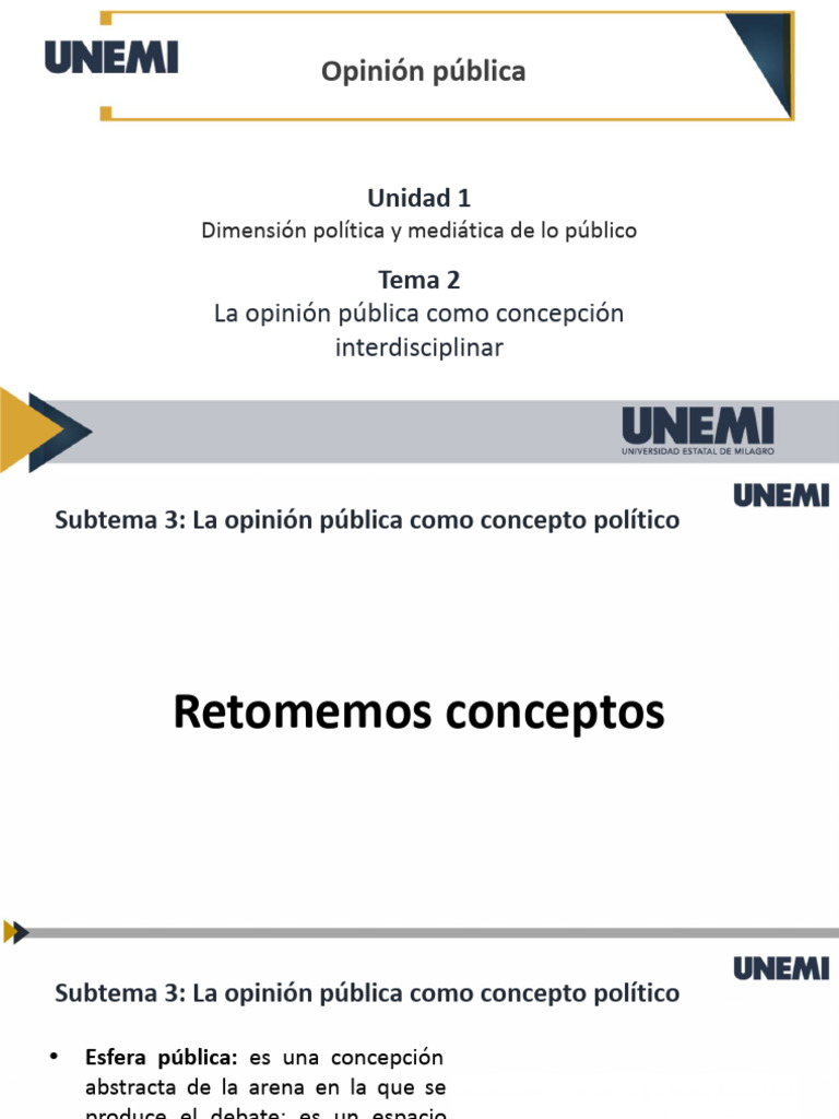 Clase 3 | PDF | Opinión pública | Jürgen Habermas