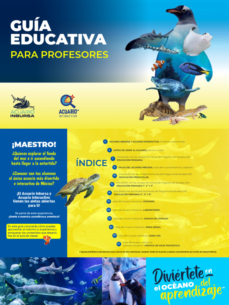 ACUARIO INBURSA-GuiaEducativaProfesores - Comprimir | PDF ...