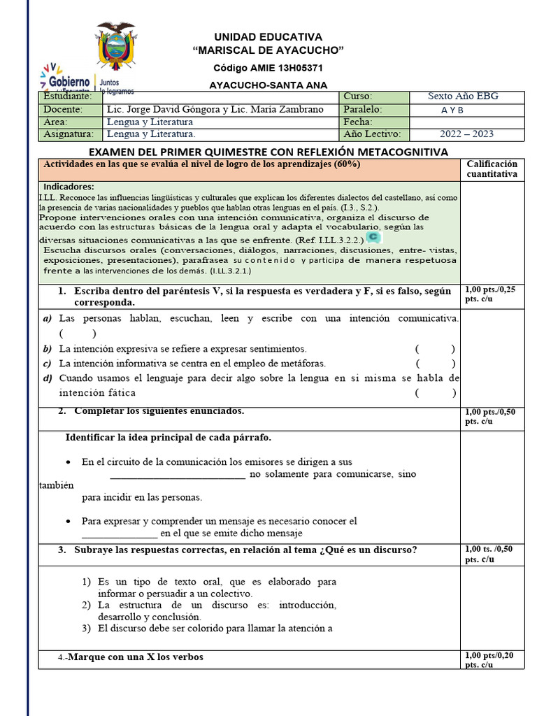 LENGUA Y LITERATURA Ceci | PDF | Comunicación humana | Lingüística