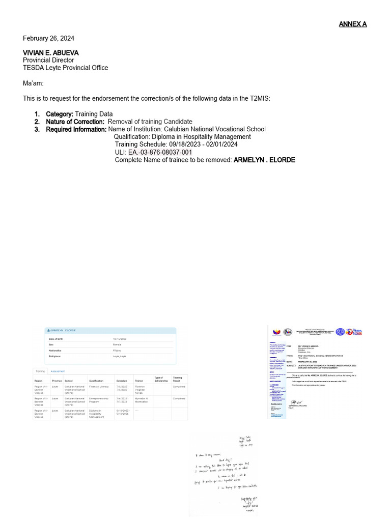 Elorde Justification | PDF | Finance & Money Management