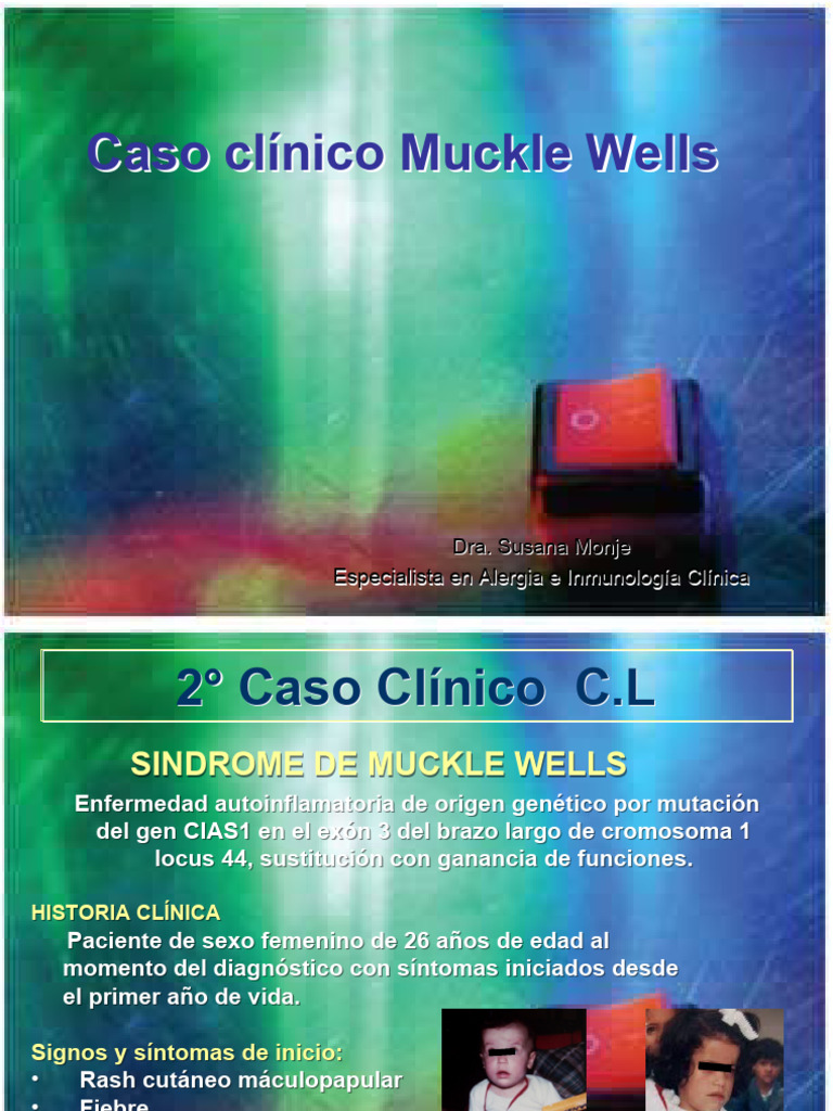 Caso Muckle Wells | PDF | Enfermedades y trastornos | Medicina