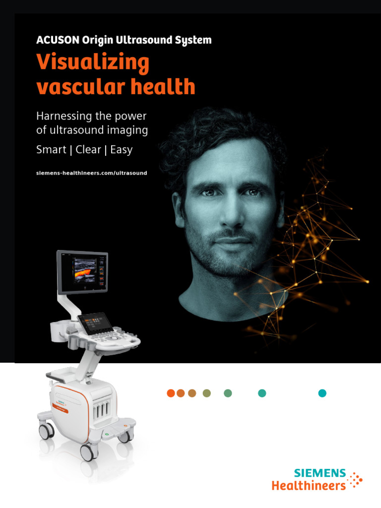 US ACUSON Origin Vascular Flyer | PDF | Medical Ultrasound | Clinical Medicine