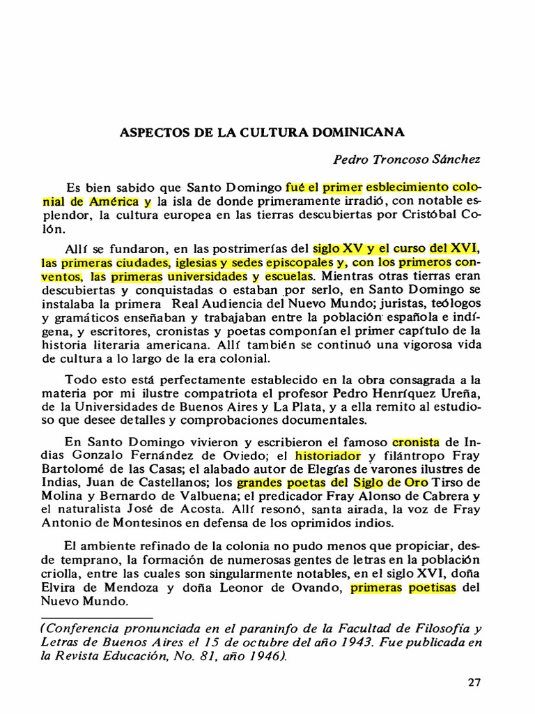 La Cultura Dominicana Resumen _ Ejemplos De Cultura Dominicana – SJNFE