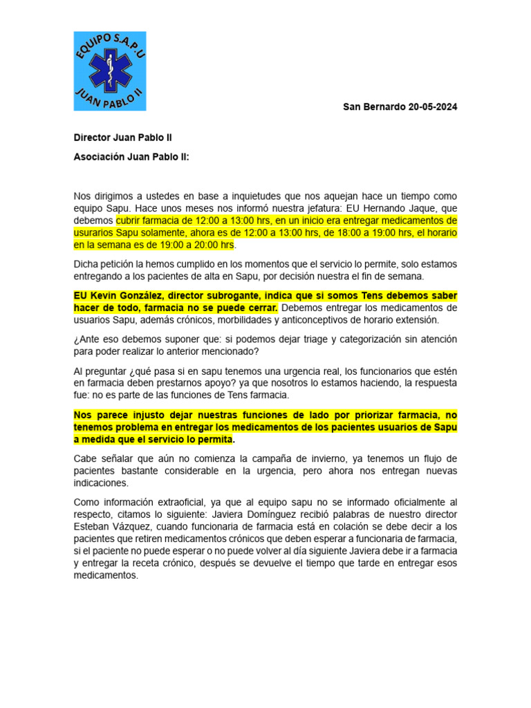 AsociaciÃ N Juan Pablo II | PDF | Farmacia | Cuidado de la salud