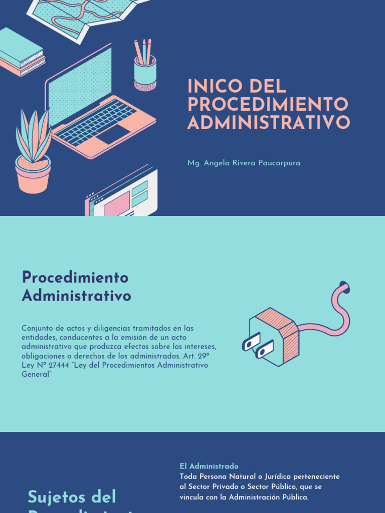 Procedimiento Administrativo y Derechos | PDF | Petición | Ley ...