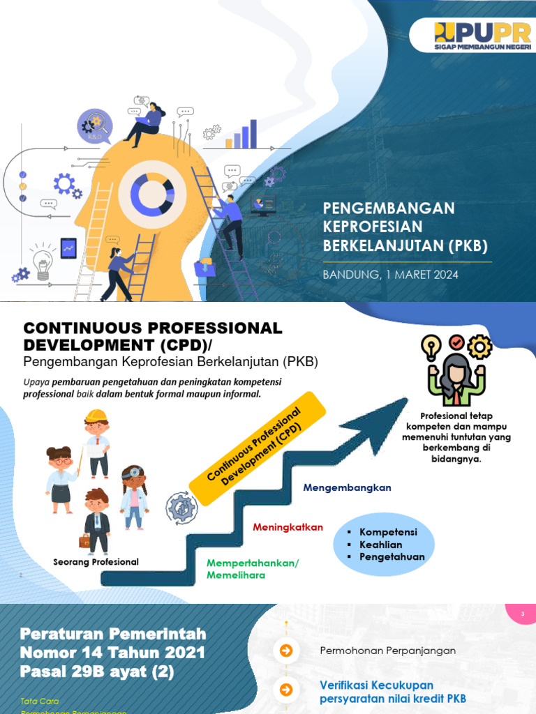 7 Pengembangan Keprofesian Berkelanjutan PKB | PDF
