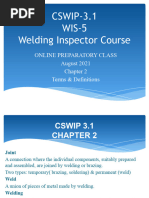 CSWIP 3.1 Mock Test All Topics | PDF