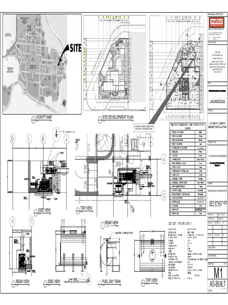 RELOCATION OF PANEL BOARD Asbuilt | PDF