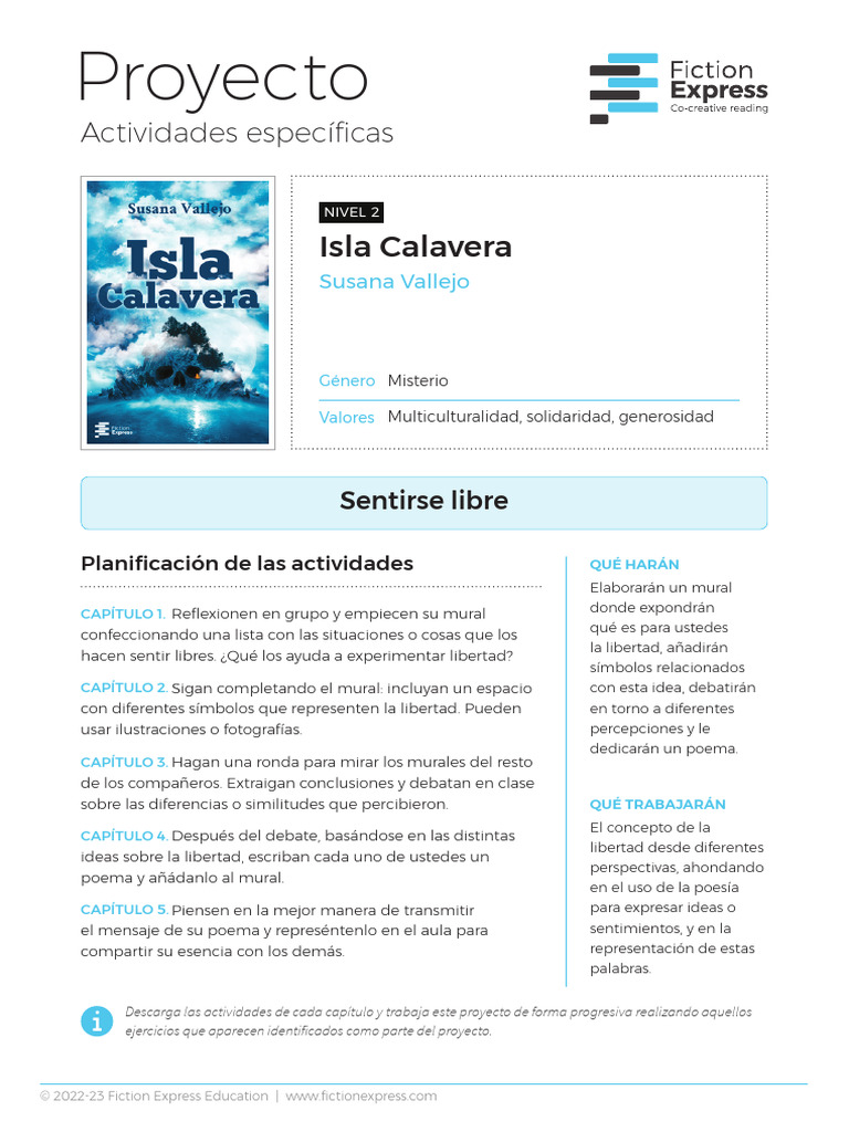 Hoja Proyecto Isla Calavera | PDF | Conocimiento | Lingüística