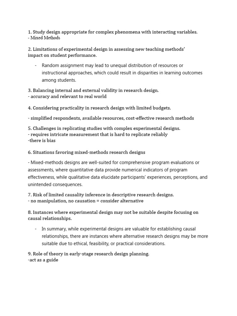 RESEARCH POINTERS | PDF | Sampling (Statistics) | Validity (Statistics)