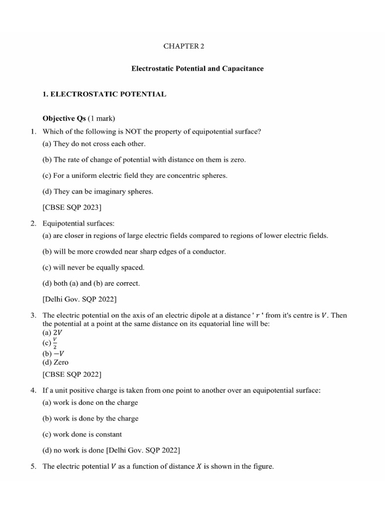 Class 12 Physics CBSE PYQ Chapter Wise Topic Wise - Compressed | PDF
