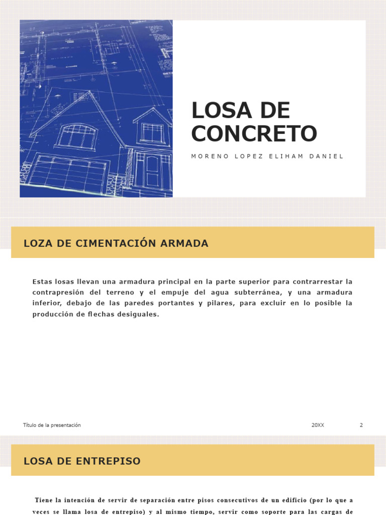 Losa de Concreto | PDF