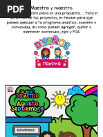 1° Preescolar - Dosificación de Los Contenidos y PDA - 1° PREESCOLAR ...