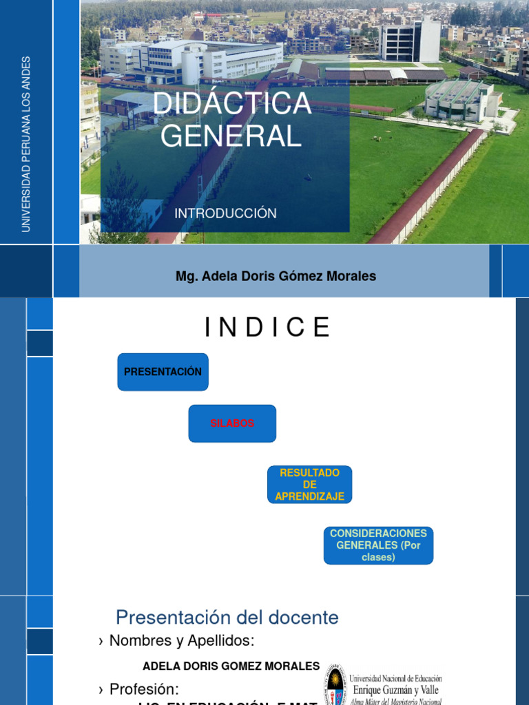 Clase 01a Introducción | PDF | Aprendizaje | Enseñando