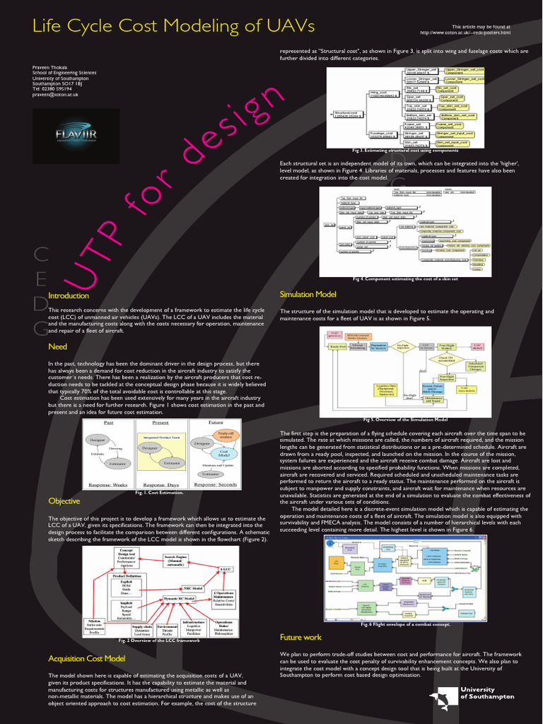 62 Life Cycle Cost Modelling of Uavs | PDF | Simulation | Product Lifecycle