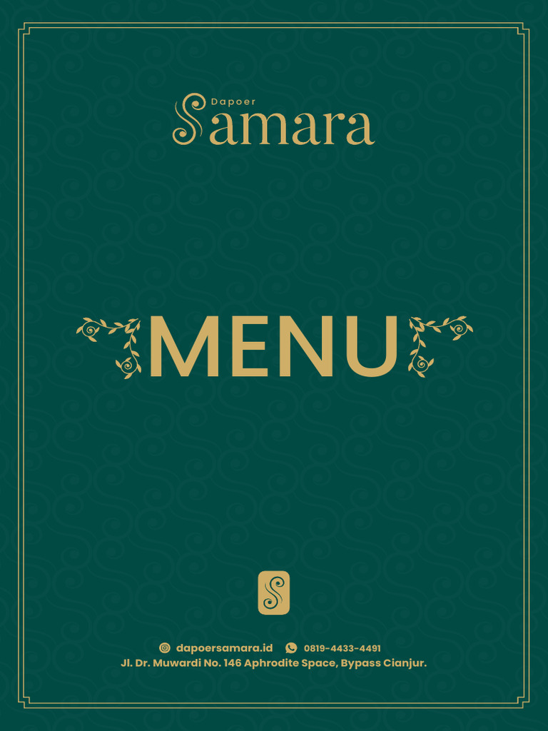 New Dapoer Samara Menu 2024 | PDF