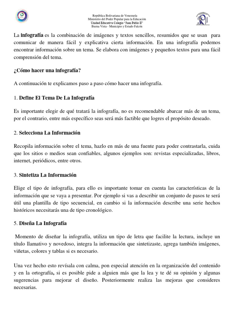 Infografia Miranda | PDF | Infografia | Información