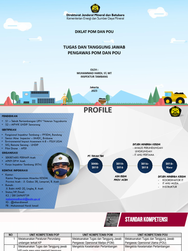 Tugas Dan Tanggung Jawab POM POU | PDF