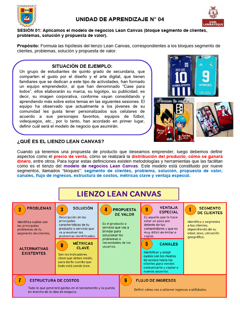 Aplicamos El Modelo de Negocios Lean Canvas (Bloque Segmento de ...