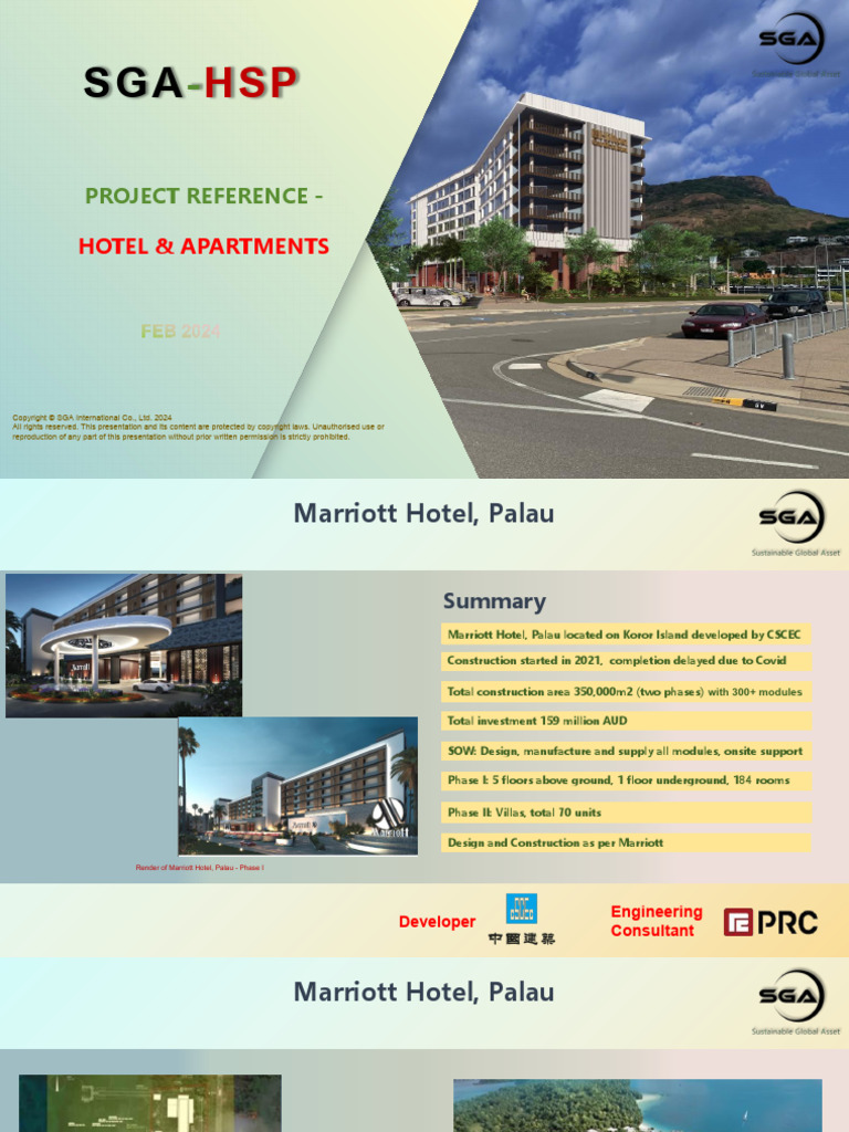 Sga-Hsp Hotel & Apartment Projects | PDF | Engineering | Buildings And ...