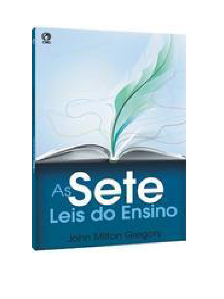 Ensino As Sete Leis | PDF | Aprendizado | Experiência