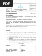 Darwinbox Attendance Management SOP | PDF