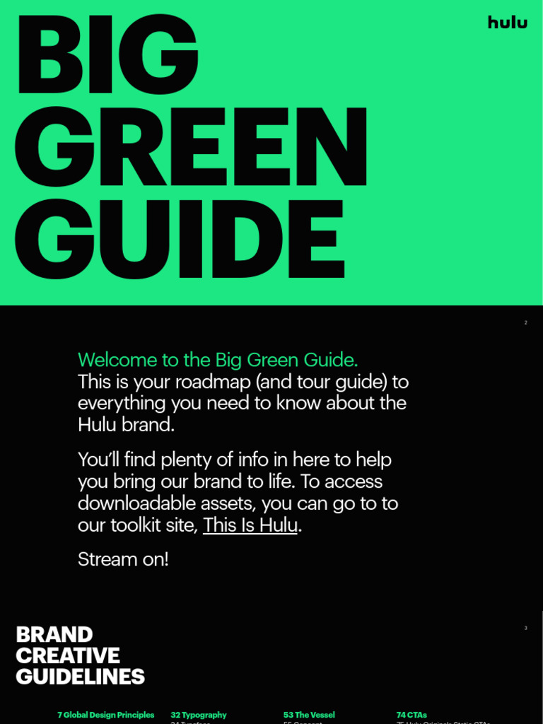 Hulu 2024 | PDF | Typography | Graphic Design