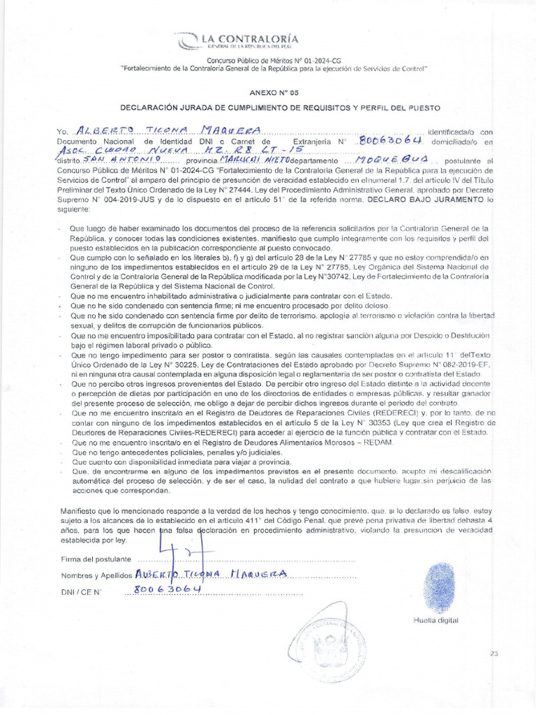 Anexos 2024 CGR | PDF