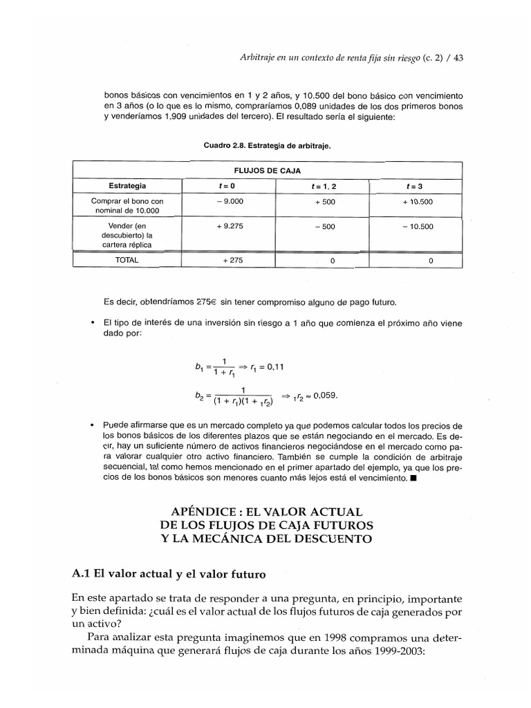 Valor Actual Neto (VAN) | PDF
